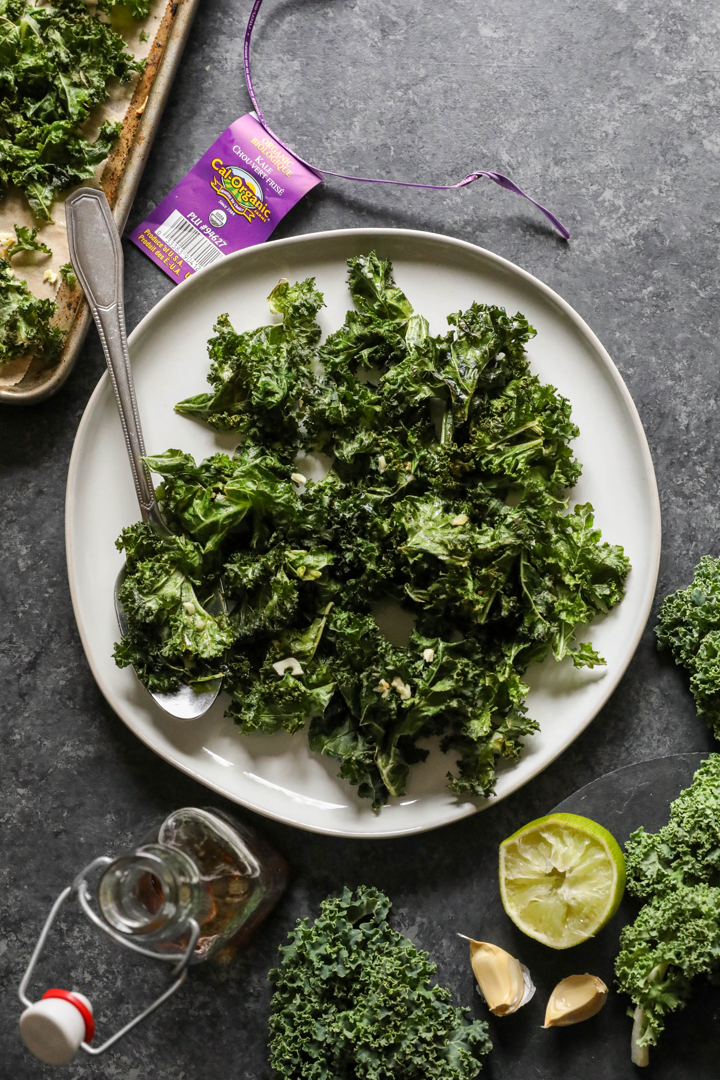 Lime Maple Roasted Kale | Cal-Organic Farms