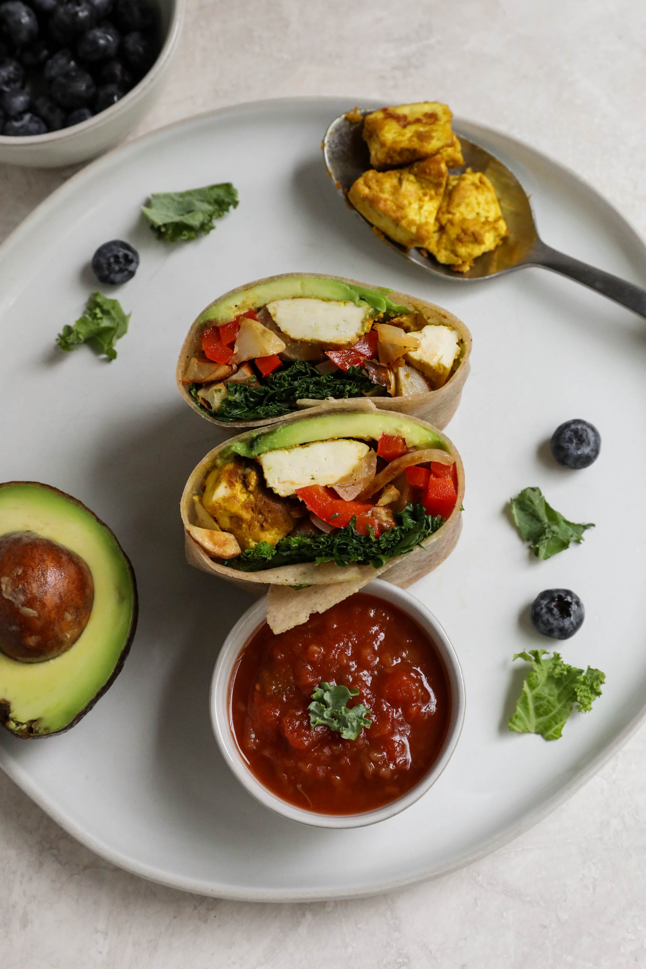 Tofu Scramble Breakfast Burritos | Cal-Organic Farms